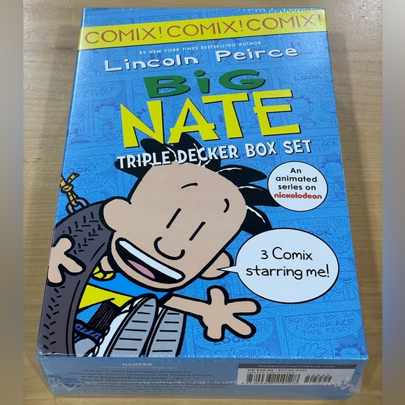 Harper | Other | Big Nate Triple Decker Box Set What Could Possibly Go ...